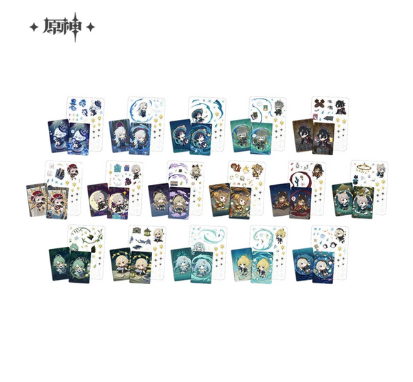 miHoYo Genshin Impact Starlit Letter Series Collection Card Set - Antstop