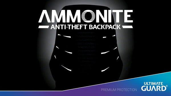 Ultimate Guard Ammonite Anti-Theft Backpack (Dark Gray) - Antstop